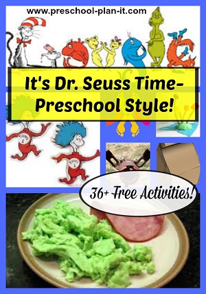 Dr Seuss Theme for Preschool