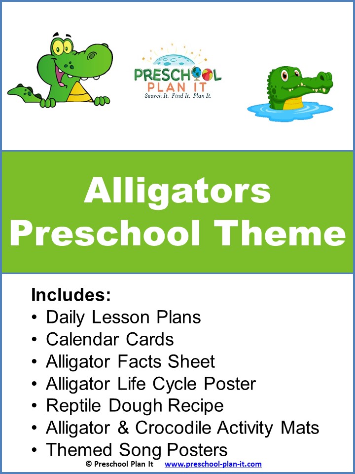 Alligators Preschool Theme Resource