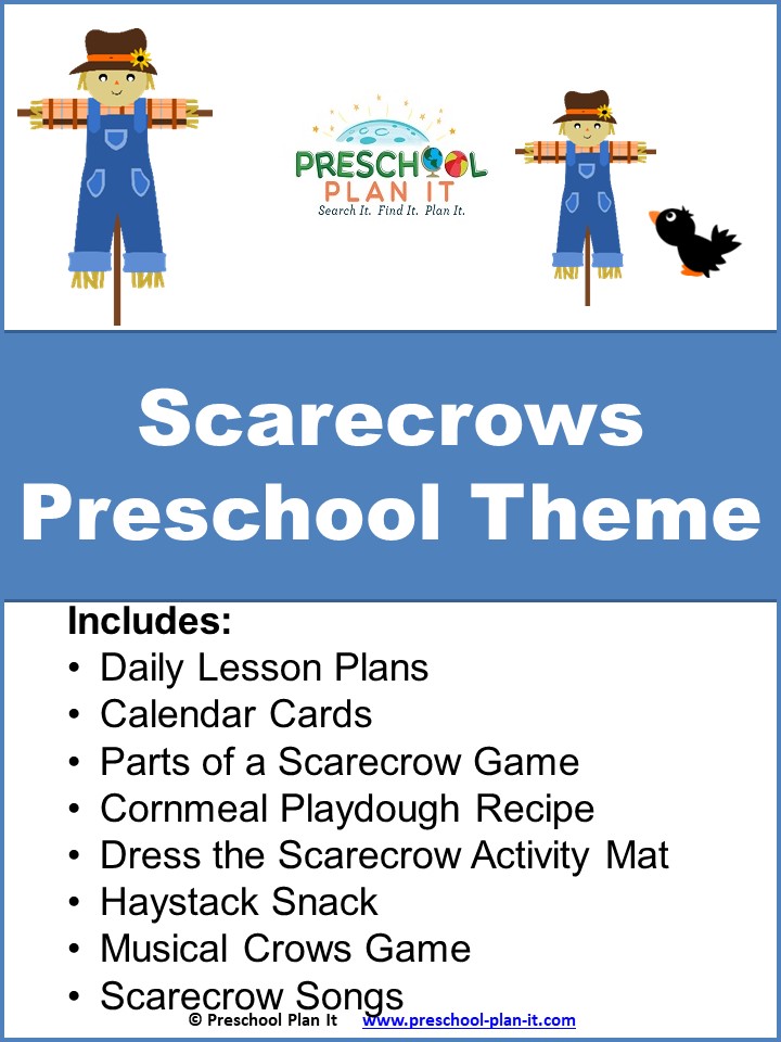 Scarecrows Preschool Theme Resource