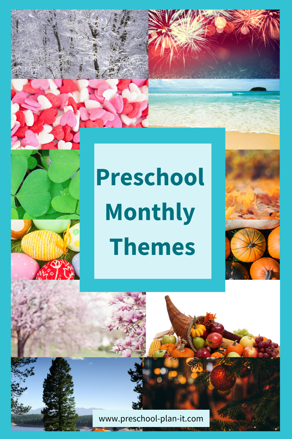 Preschool Themes For Each Month